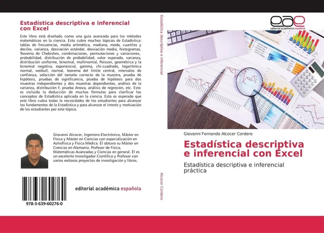ESTADÍSTICA DESCRIPTIVA E inferencial con Excel Giovanni Fernando Alcocer Corder EUR 64,90 ...