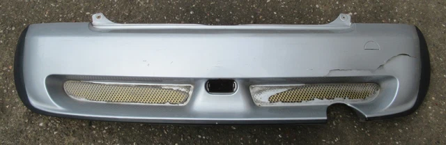 USED GENUINE MINI Pure Silver Aero Rear Bumper R50 Cooper / One JCW ...