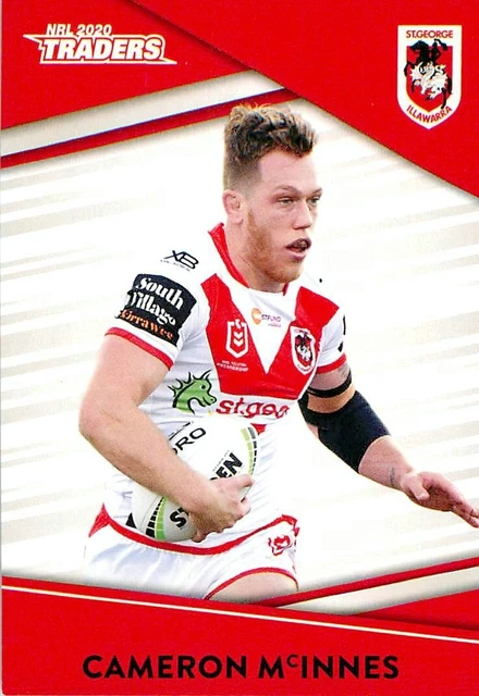 2020 ST GEORGE ILLAWARRA DRAGONS NRL Card CAMERON MCINNES Traders EUR 3 ...