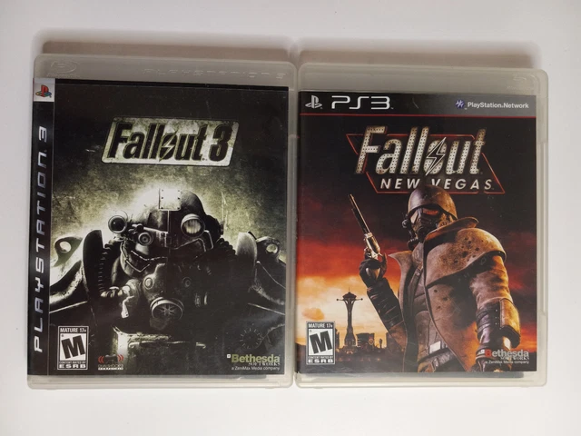 LOT DE JEUX PS3 Fallout : Fallout 3 & Fallout New Vegas - Les deux ...