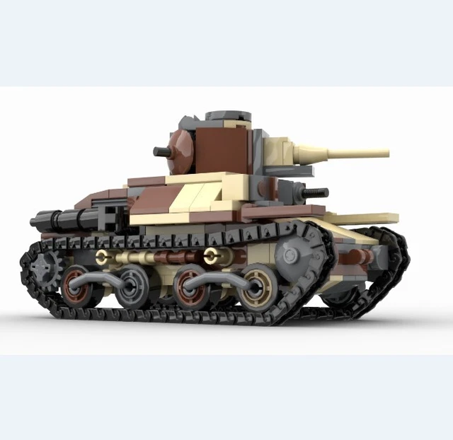 WWII JAPANESE TYPE 95 HA-GO Ke-Go light tank World War 2 MOC Japan ...