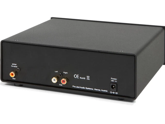 PRO-JECT CD BOX DS CD Player Black & Remote Control CD Cd-R Cd-Rw ...