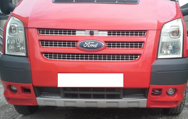 FORD-TRANSIT-MK7-FRONT-BUMPER-SPOILER-ST-SPORTLINE-ADD-ON GELCOAT ...