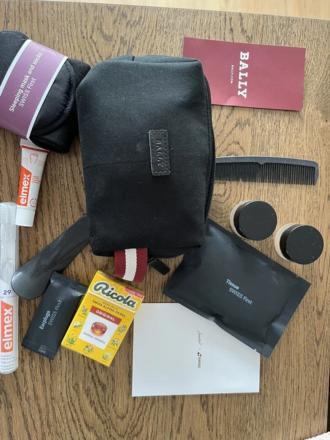 SWISS AIRLINES FIRST Class Amenity Kit - BALLY - Nagelneu und unbenutzt ...