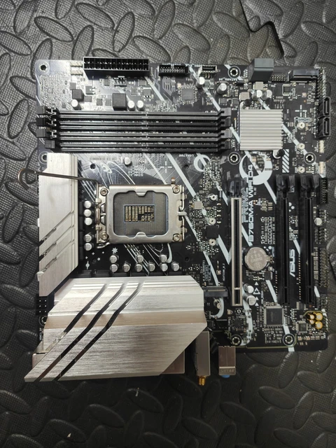 ASUS PRIME B760M-A WiFi D4 mATX Motherboard for Intel LGA1700 CPUs £75. ...