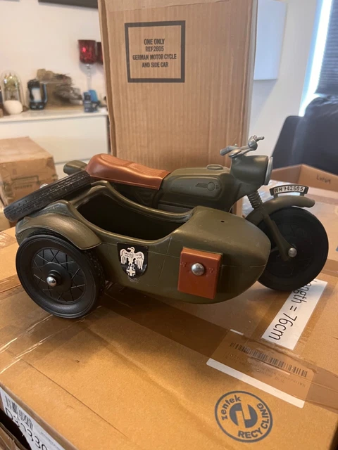 ACTION MAN MOTORBIKE and Sidecar Chirelea Afrika Korps £50.00 - PicClick UK