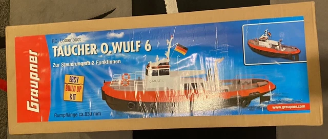 GRAUPNER SCHLEPPER TAUCHER O. Wulf 6 No. 2072 EUR 340,00 - PicClick DE