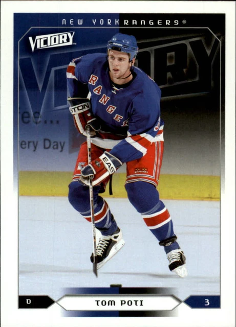 CARTE DE HOCKEY 2005-06 Upper Deck Victory Rangers #132 Tom Poti EUR 2 ...