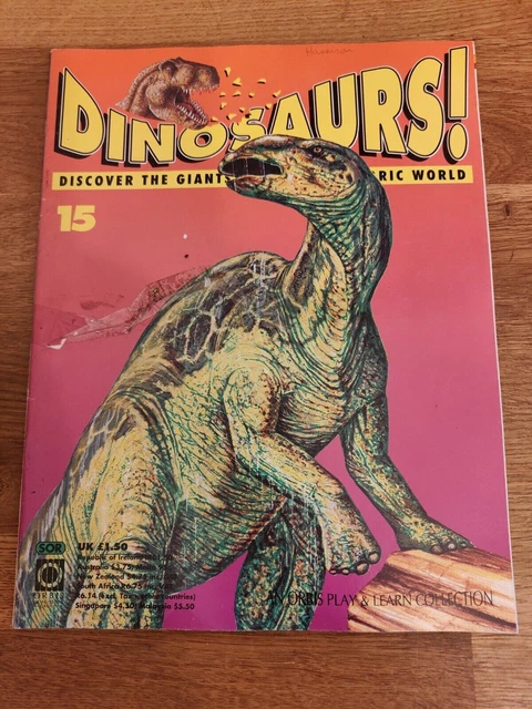 MAGAZINE - ORBIS Dinosaurs Discover... Prehistoric World Magazine Part ...
