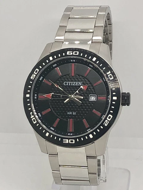 OROLOGIO CITIZEN WR50 Uomo Acciaio Inox Argento 44mm 1112-S100551 EUR ...