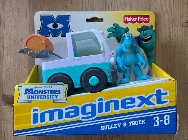 IMAGINEXT MONSTERS INC University Figura & Auto Sulley Disney Pixar ...