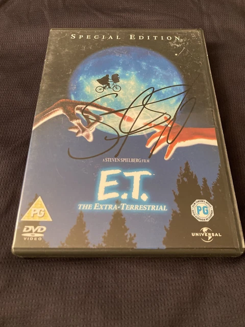 STEVEN SPIELBERG SIGNED DVD Cover, ET, Disk Included £6.75 - PicClick UK