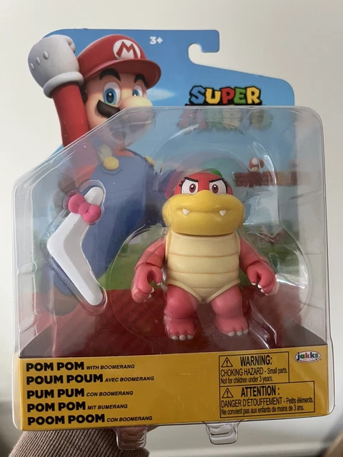 NINTENDO SUPER MARIO Action Figure (Jakks) - Pom Pom - 4” £25.00 ...