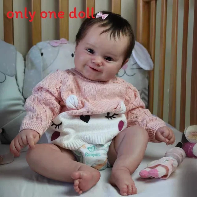 SILICONE LIFE SIZE Doll Maddie Handmade Painted Collectible For Home ...