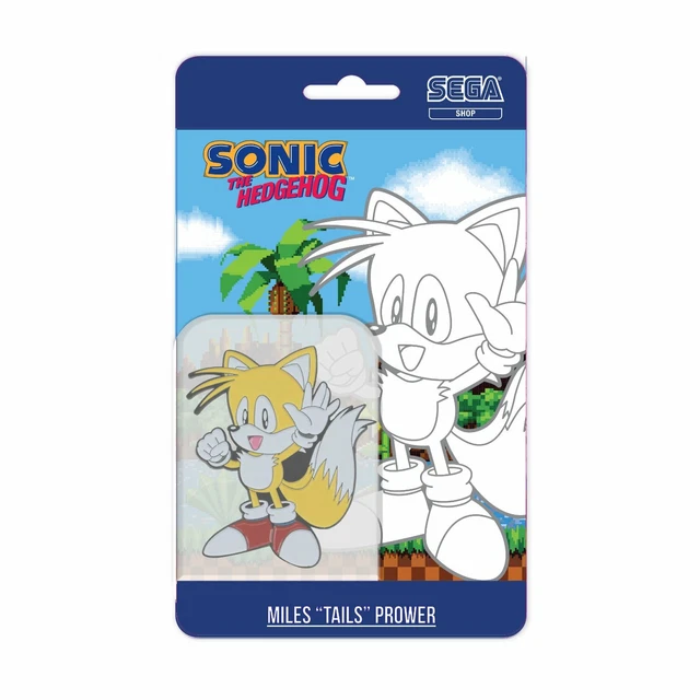 CLASSIC TAILS THE Fox Official SEGA Sonic The Hedgehog Pin Badge New ...