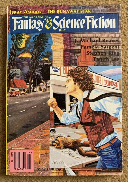 FANTASY SCIENCE FICTION Magazine STEPHEN KING ISAAC ASIMOV July 1981 ...