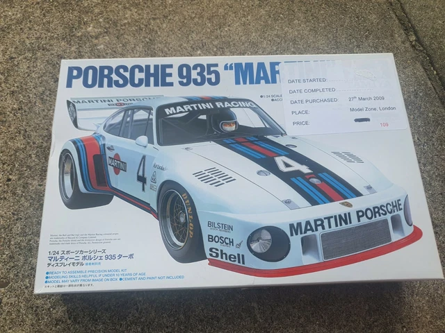 TAMIYA PORSCHE 935 Martini 1:24 Plastic Model Car Kit EUR 87,53 ...