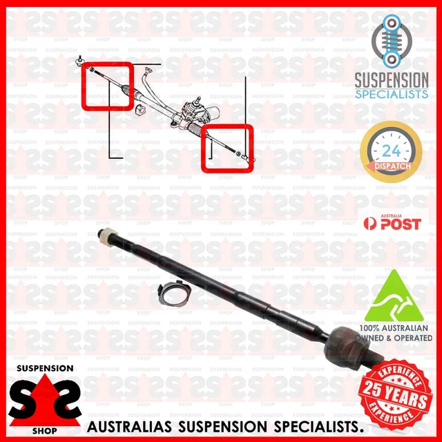 FRONT AXLE INNER Tie Rod Suit MITSUBISHI Colt Vi (Z3_A, Z2_A) 1.5 (Z27) COLT VI EUR 67,25 ...