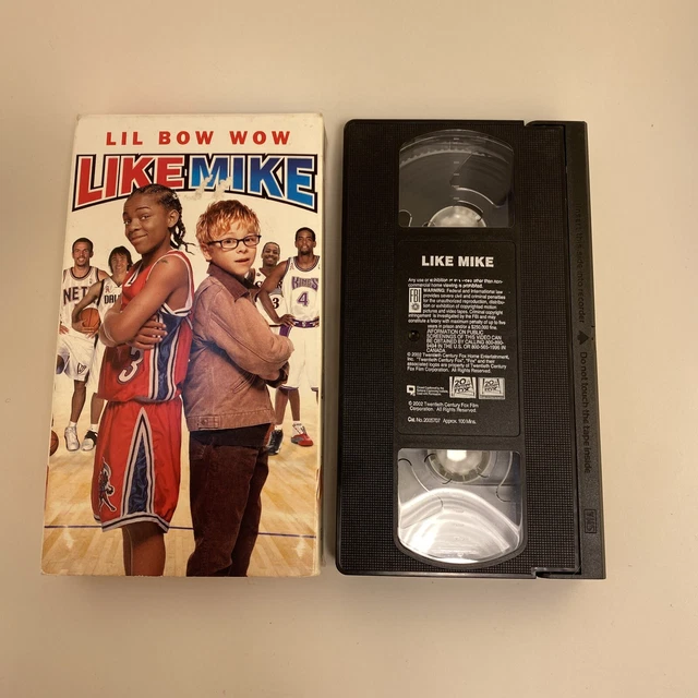LIKE MIKE VHS Lil Bow Wow Shad Moss Jonathan Lipnicki Morris Chestnut ...