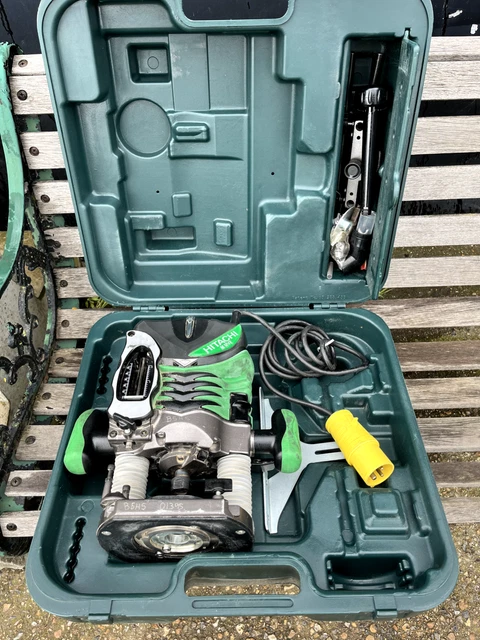 HITACHI M12V2 110V 1/2" Variable Speed Router in Case £124.99 - PicClick UK