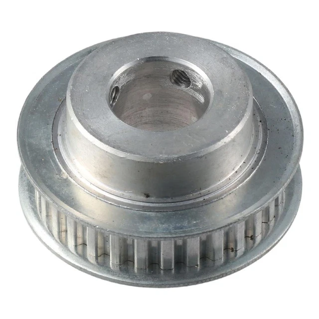 30 TEETH SYNCHRONOUS Gear Wheel Silver Tone Tensioning Wheel 10mm Belt ...