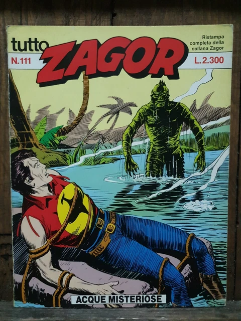 TUTTO ZAGOR-N 111-ACQUE MISTERIOSE-BONELLI ED.-1992-COMPLETA LA COLLEZIONE!! EUR 1,50 - PicClick IT
