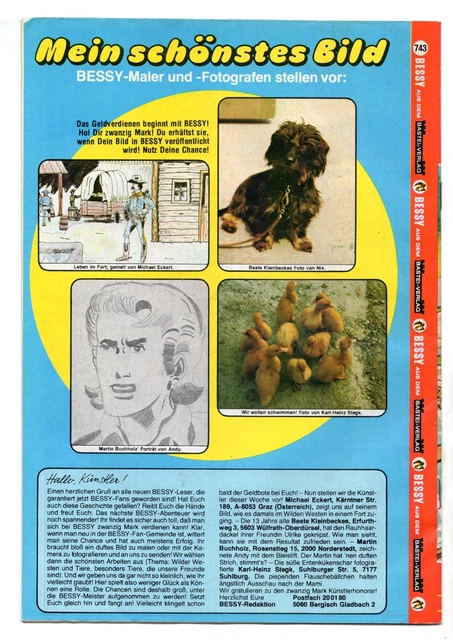 BESSY NR. 743 von Bastei in sehr gutem Zustand EUR 2,90 - PicClick DE