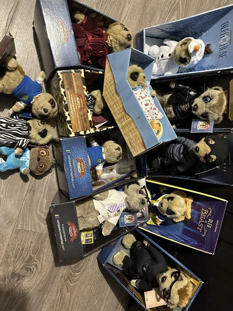 COMPARE THE MEERKAT Collectible Plush Soft Toy Boxed with letter £5.00 ...