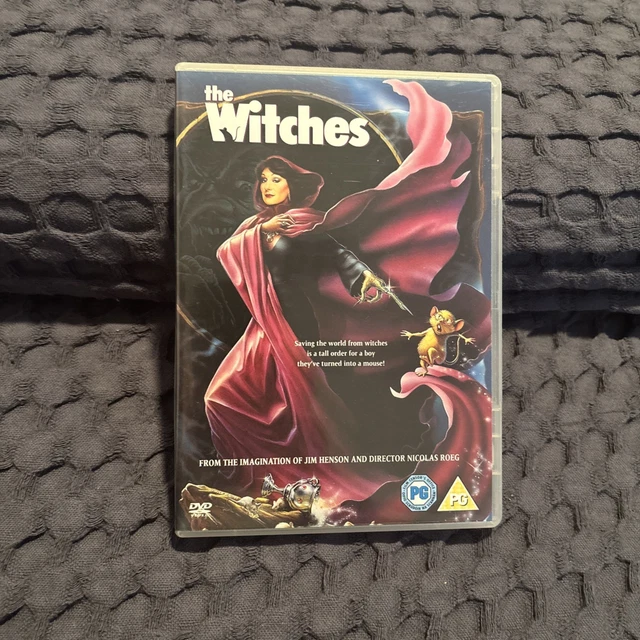 THE WITCHES DVD Angelica Huston Region 2 Nicholas Roeg Jim Henson ...