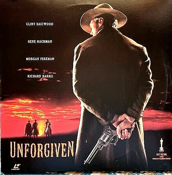 UNFORGIVEN (CLINT EASTWOOD/GENE Hackman) Premium Quality Used Laserdisc ...