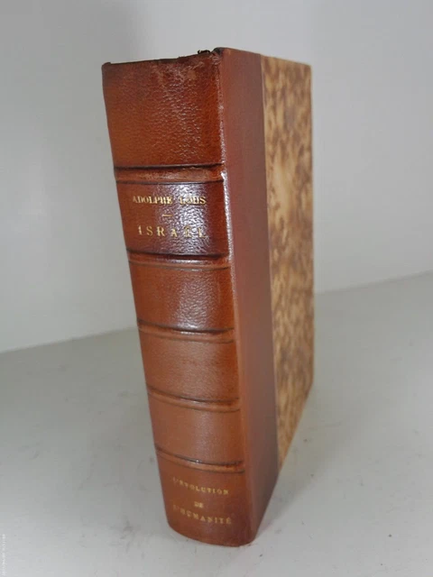 HISTOIRE-ADOLPHE LODS-ISRAËL-DES ORIGINES AU MILIEU DU VIIIe- Relié ...