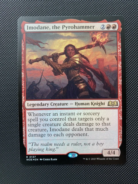 MAGIC THE GATHERING : Imodane, the Pyrohammer (Foil) - Wilds of ...