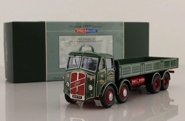 CORGI CLASSICS KEN Thomas Erf V 8 Wheel Dropside Truck Model 10103 1:50 ...