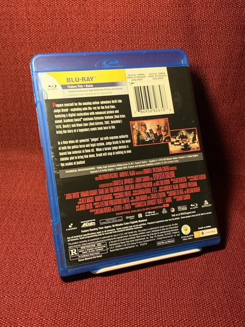 JUDGE DREDD (1995) Blu-ray Hollywood Bilder Sylvester Stallone KOSTENLOSER VERSAND EUR 28,50 ...