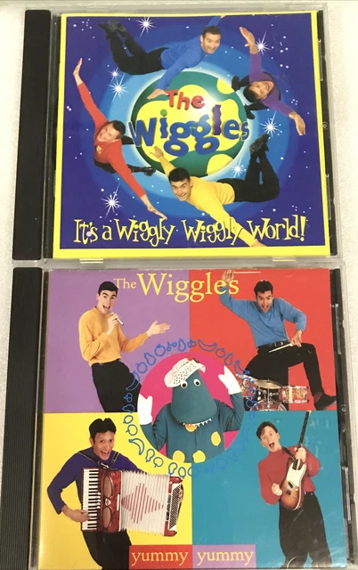 THE WIGGLES CDS Bulk x2 Original Cast Merchandise 90s 00s Wiggly Wiggly ...