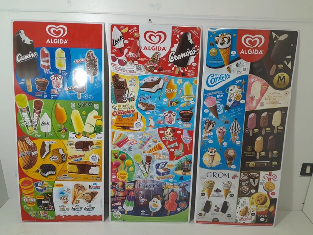 CARTELLI PUBBLICITARI ALGIDA. EUR 120,00 - PicClick IT