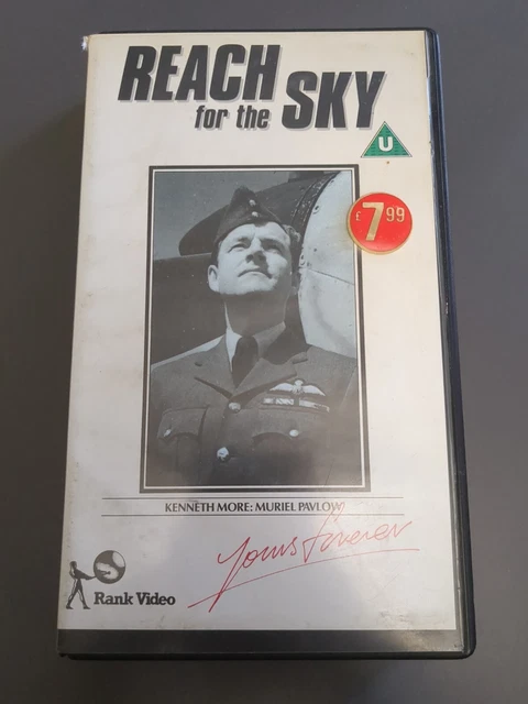 REACH FOR THE Sky ~ Rank VHS ~ Kenneth More, Muriel Pavlow £5.40 ...
