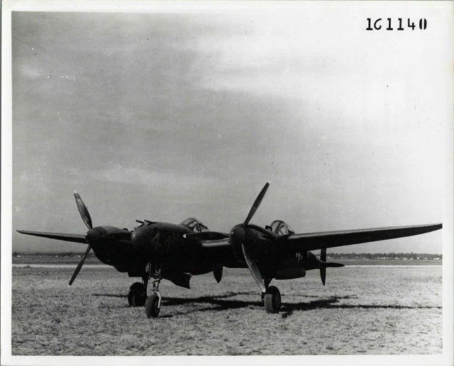 LOCKHEED RP-38 LIGHTNING Two Cockpit Large Vintage Photo Army Air Corps ...