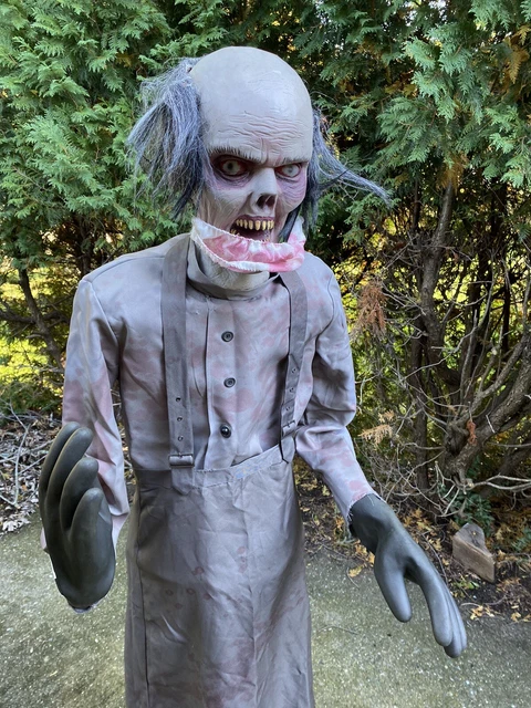 SPIRIT HALLOWEEN EVIL Scientist Animatronic Prop Life Size Animated ...