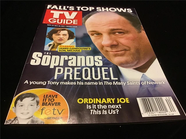 TV GUIDE MAGAZINE Sept 27-Oct 10, 2021 The Soprano’s Prequel, Ordinary ...