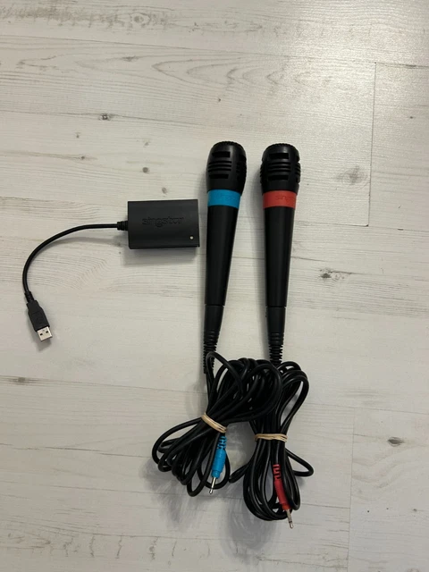 PACK OFFICIEL SONY PlayStation 3 / 2 Micro + 1 jeu Singstar EUR 20,00 ...