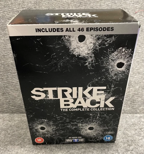 STRIKE BACK COMPLETE collection dvd box set - cg s51 £7.99 - PicClick UK