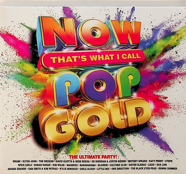 NOW THATS WHAT I Call Pop Gold -Ultimate Party 4-CD -NEW (Wham/Kylie/Ed ...