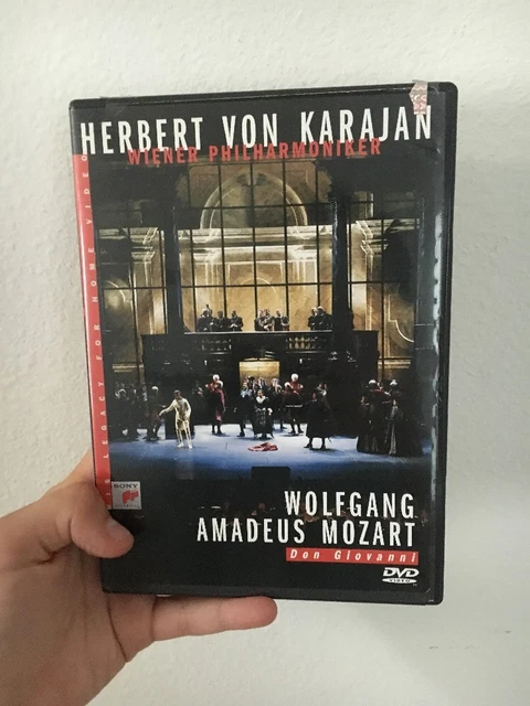 DVD HERBERT VON Karajan Philharmonique de Vienne Don Giovanni Mozart EUR 32,57 - PicClick FR