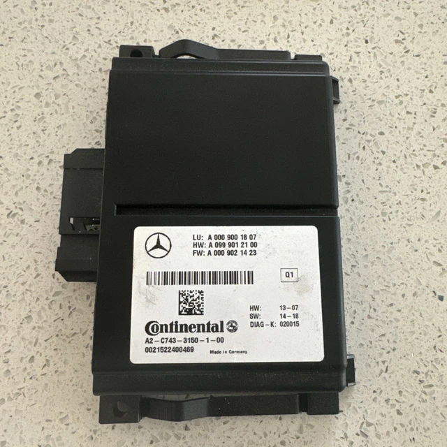 MERCEDES BENZ C63S AMG W205 Distance Radar Control Unit ECU A0009001807 ...