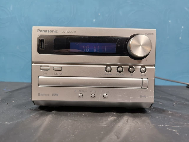 PANASONIC SA-PM250B BLUETOOTH Stereo System Radio CD Player With Remote Speakers EUR 50,83 ...