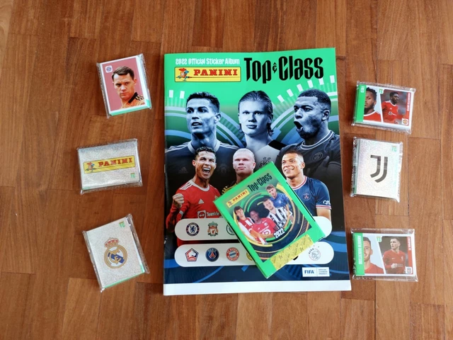 FIGURINE PANINI TOP Class 2022 Album Vuoto Piu Set Completo 366 ...