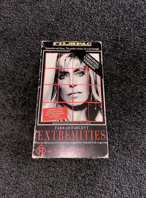 EXTREMITIES VHS VINTAGE Thriller Movie VHS Video Tape 1986 $10.00 ...