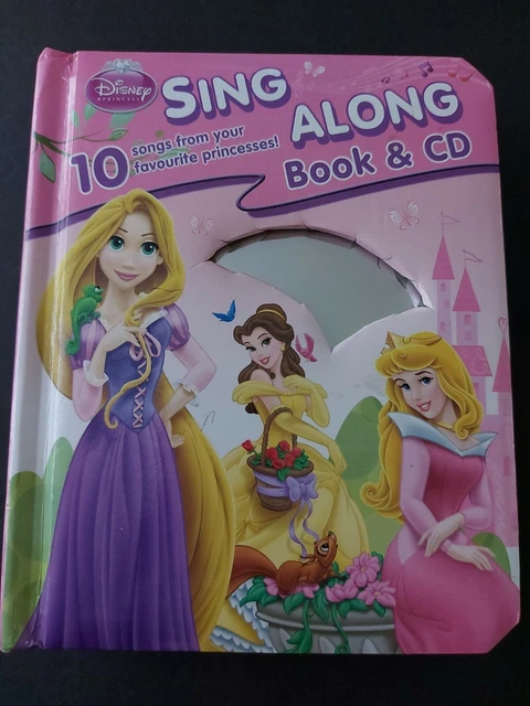 DISNEY PRINCESS SING Along Book And CD 10 Songs EUR 2,82 - PicClick IT