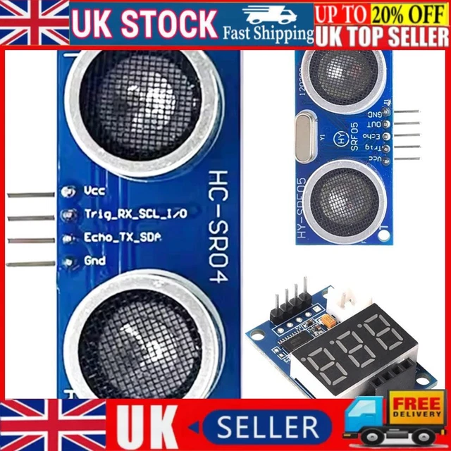 HC-SR04/HY-SRF05 ULTRASONIC DISTANCE Sensor Module Ultrasonic Sensor for Arduino £5.09 - PicClick UK